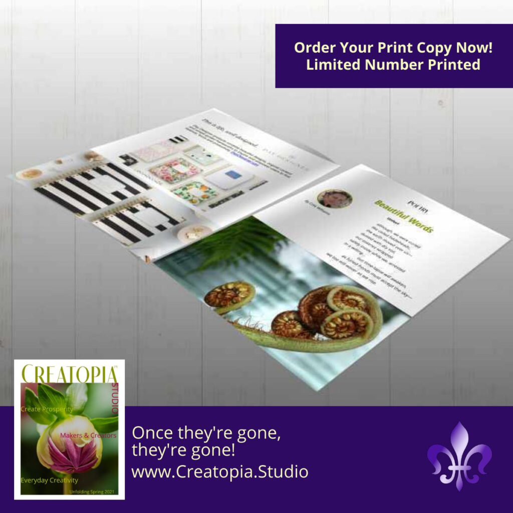 Creatopia Spring 2021 Collection Magazine - Order Your Copy Now - Creatopia